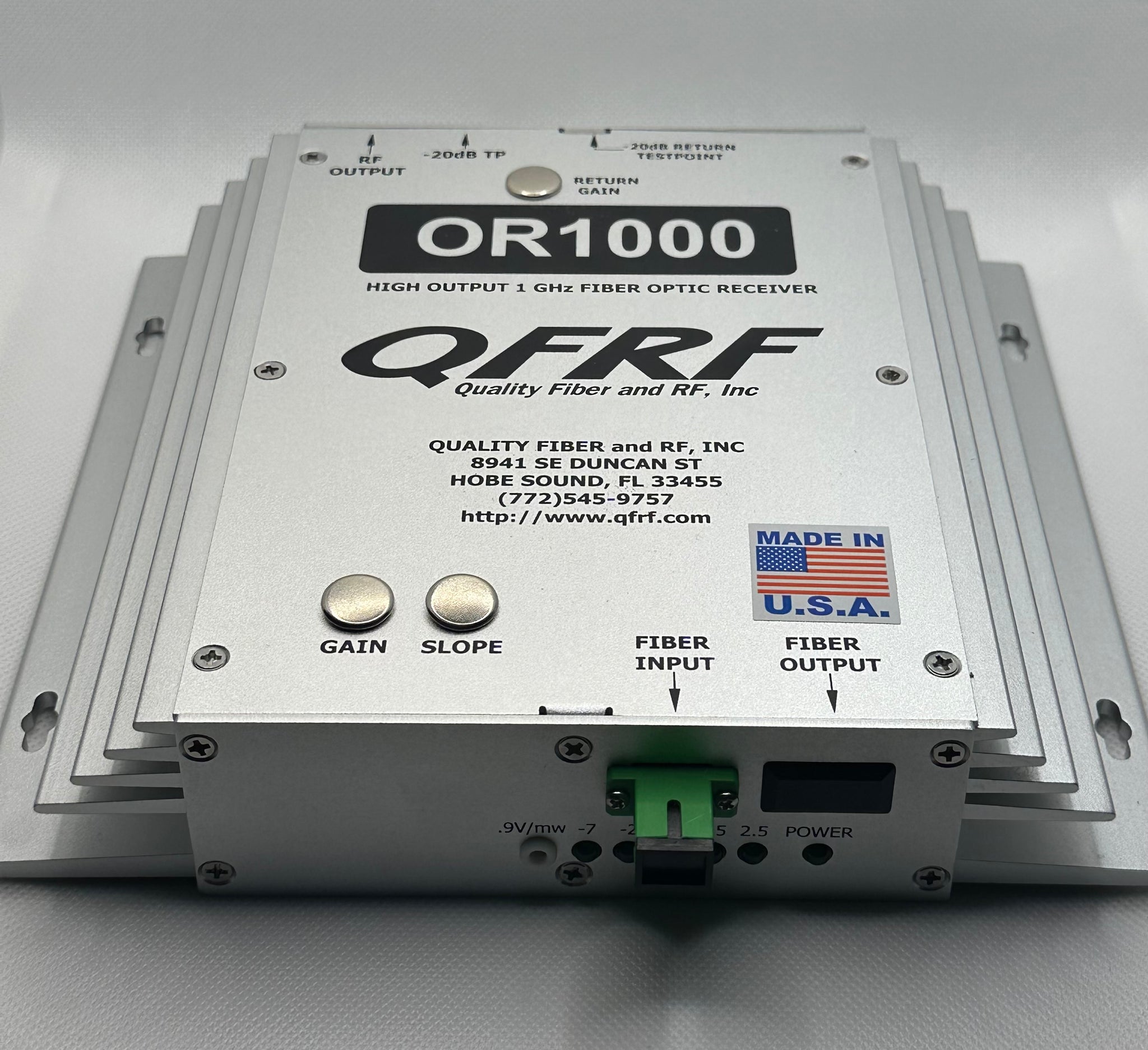 Products — Quality Fiber and RF